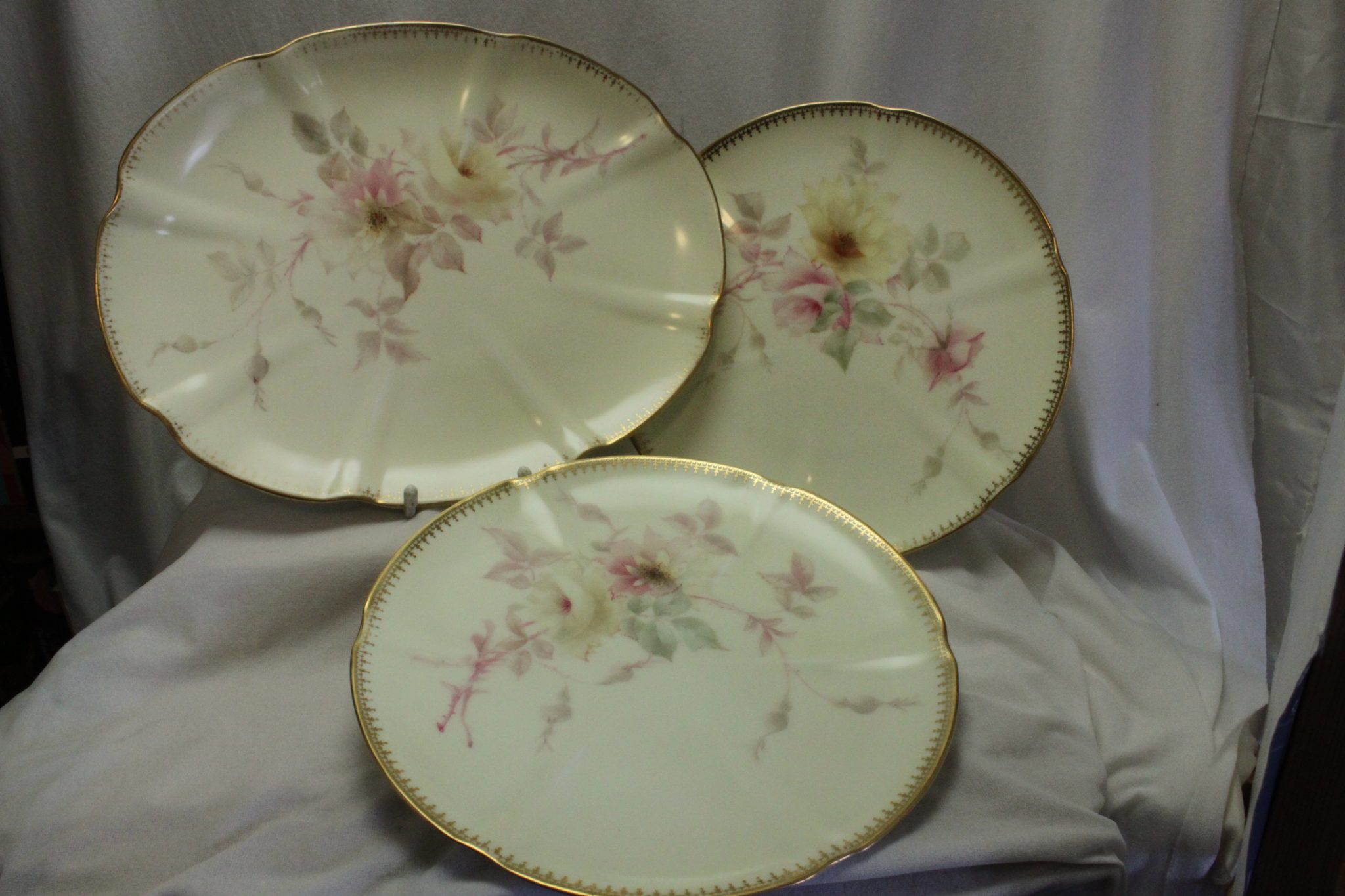 Grainger Worcester hand painted dessert set pattern 3358 – China Rose ...