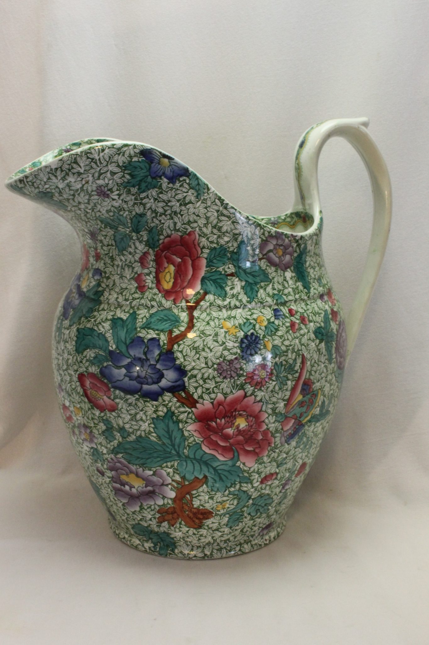 Copeland Spode 6 piece toilet set decorated with hand coloured King ...