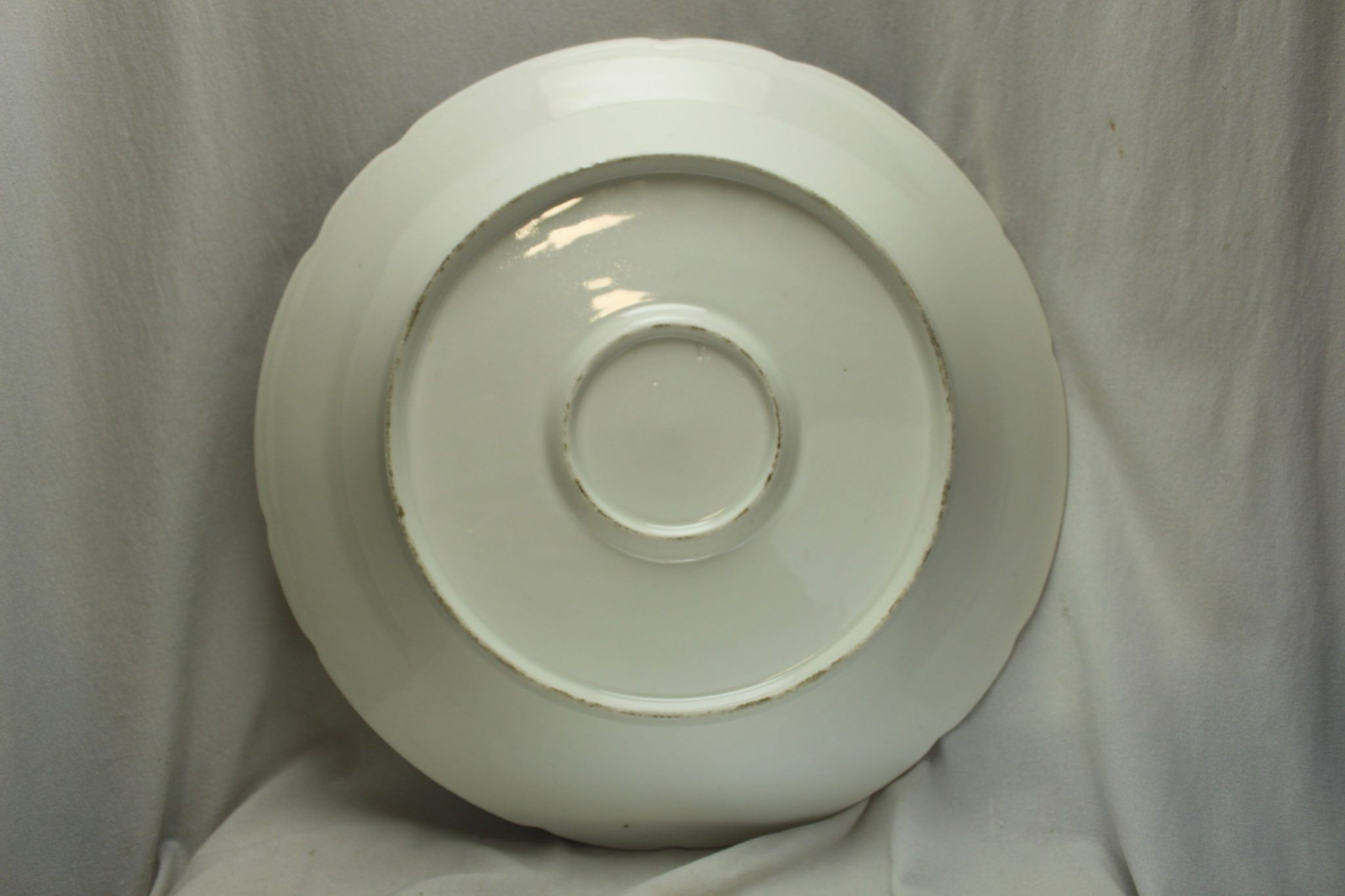 Large hand painted French porcelain platter – China Rose Antiques