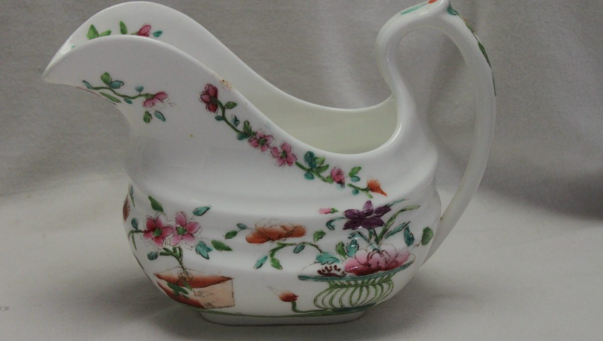 Ridgway hand coloured milk jug decorated with pattern 2/643 – China ...