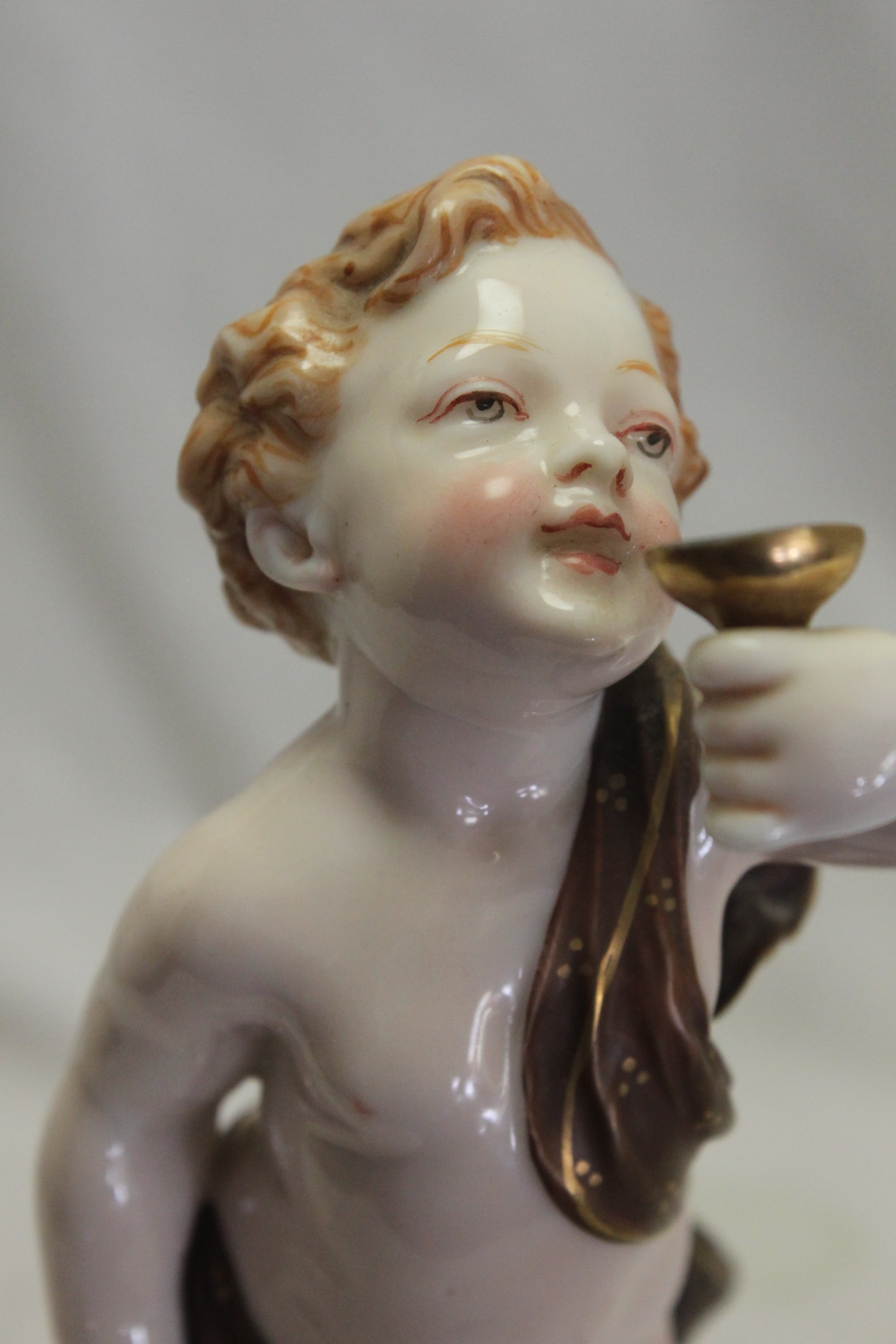 Royal Worcester cupid figurine “Dancing Cupids” – China Rose Antiques