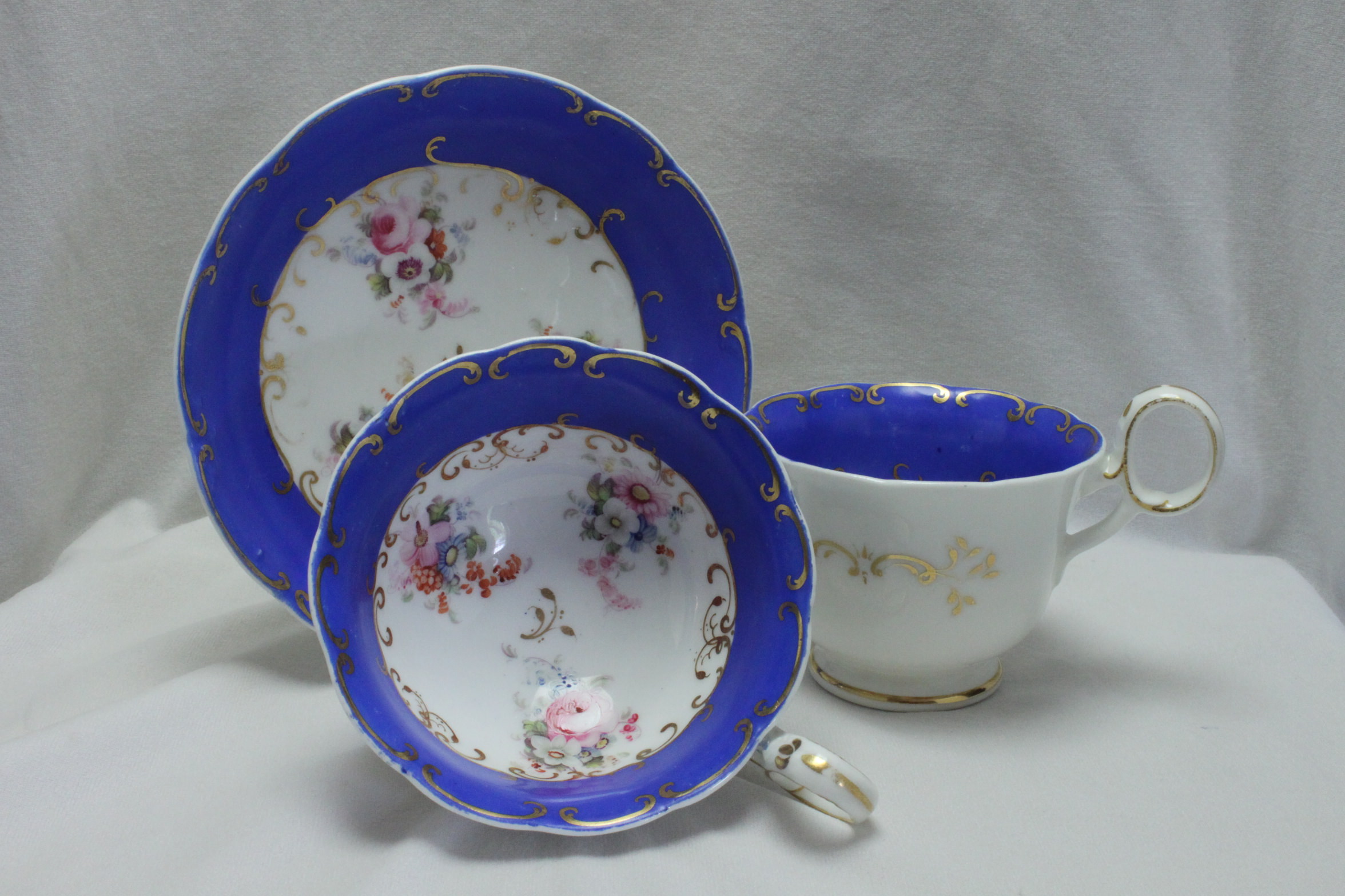 Minton hand painted trio pattern 2297 – China Rose Antiques