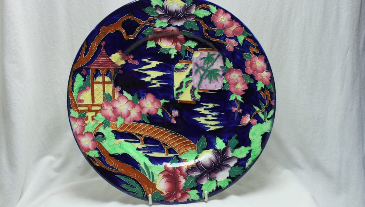 Maling Chinese Lanterns plate – China Rose Antiques