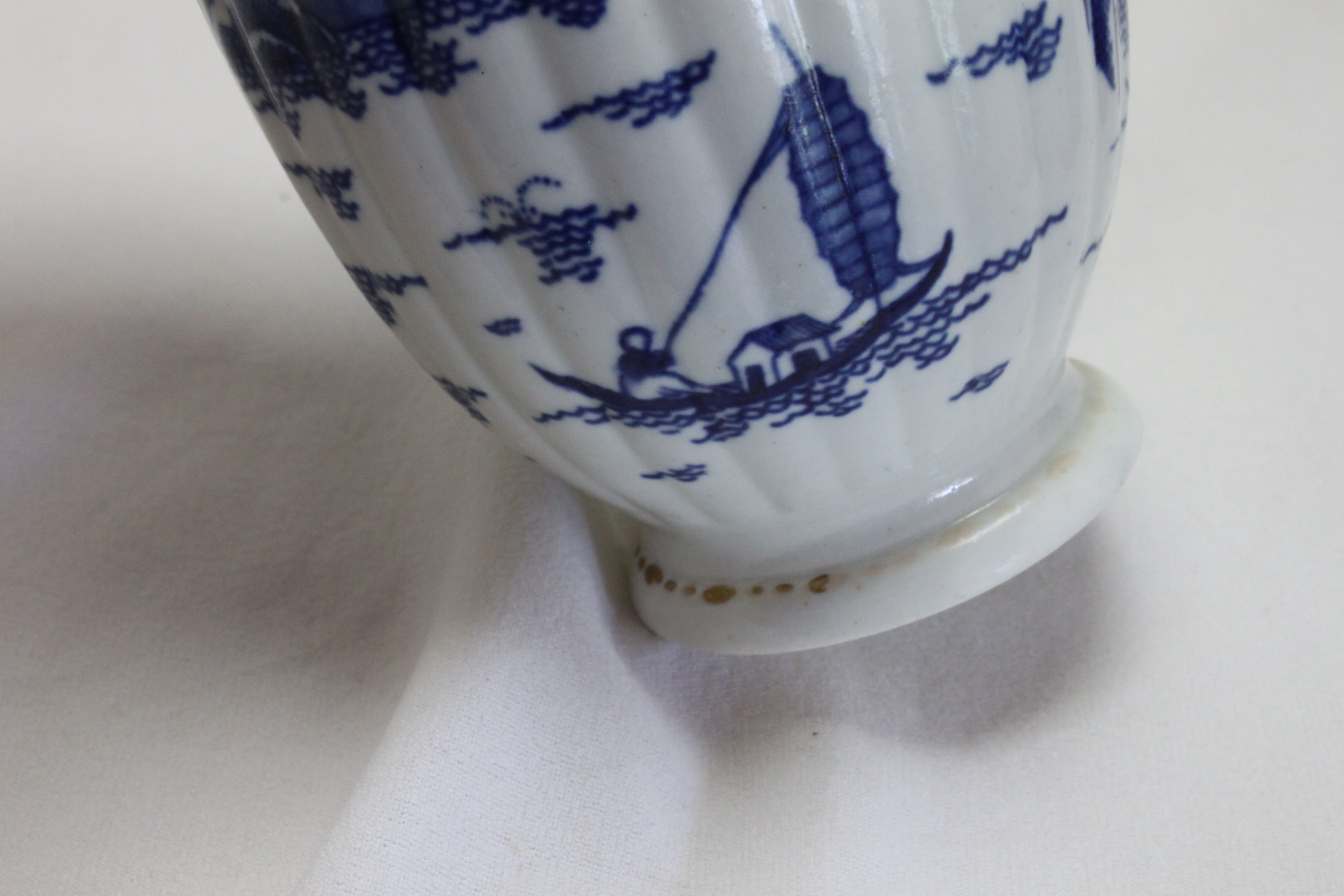 Caughley porcelain tea canister – China Rose Antiques