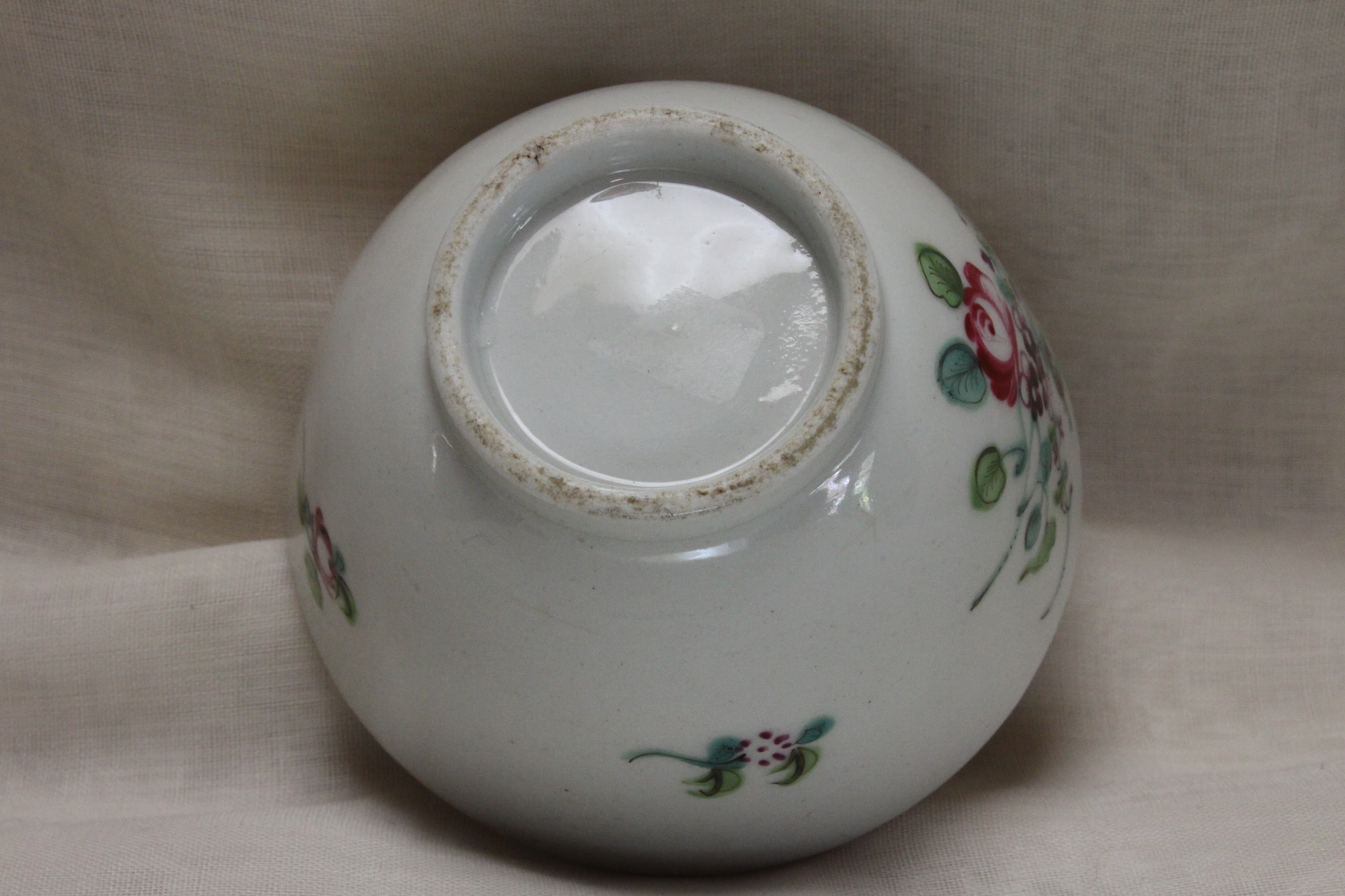 New Hall porcelain tea bowl – China Rose Antiques